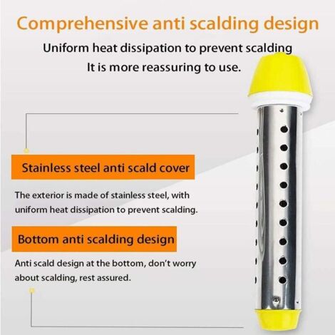 Immersion Heater Mini Portable Electric Water Boil Immersion Heater ...