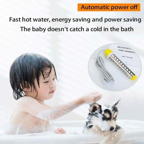 Immersion Heater Mini Portable Electric Water Boil Immersion Heater ...