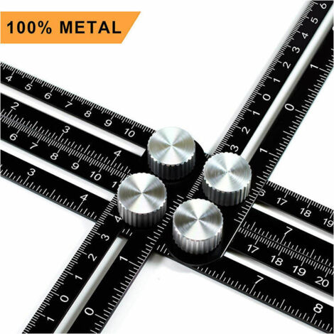 RoseAngle measuring tool/multi-angle ruler/aluminum alloy angle jig ...