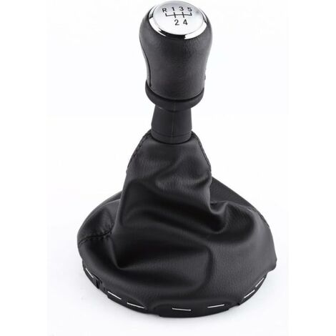 Gear Knob and Boot 5 Speed Car Gear Shift Boot Guide Kit