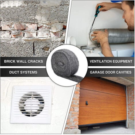 Moon-Stainless Steel Wool 0000 Grade Wire Mesh - Soft, Flexible ...