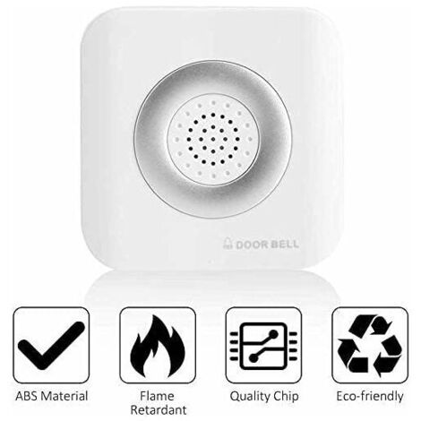12V Household Electronic External Access Control Horn (White)