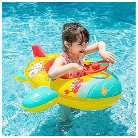 Inflatable buoys for children on the plane