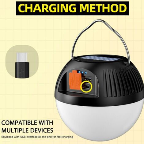 SnowPortable Camping Light Multipurpose Rechargeable Led Outdoor ...