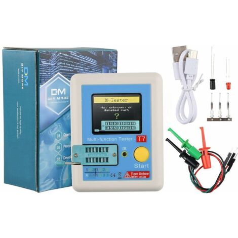 LCR-T7 Multifunctional TFT Transistor Tester with One Key, Graphical ...