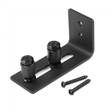 Gate Guide Sliding Floor Rails 1pcs 11550655mm（the black）