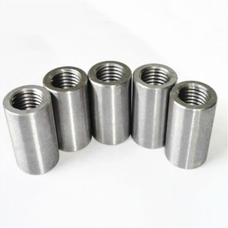 Pink THREADED SLEEVE M10 PACK 25 Female connecting sleeve for steel ...