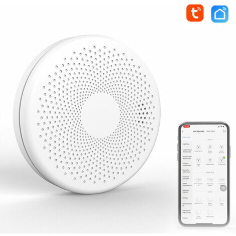 Tuya WiFi 2 in 1 Smokes Carbon Smokes CO CO DETECTORS SOUND DETECTORS ...