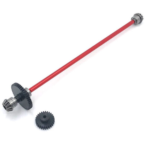 Remote Control Car Mid Drive Shaft Gear Motor Gear Parts (Red)