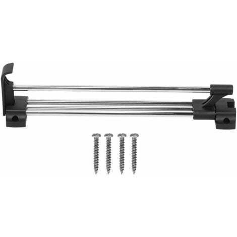 Stainless steel wardrobe bar tube, pull-out expandable wardrobe bar