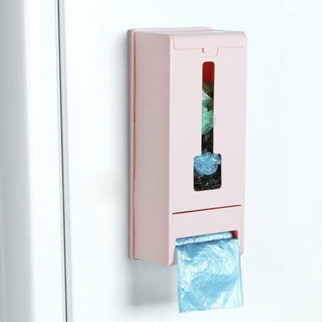 Wall Mounted Reusable Plastic Grocery Bag Dispenser