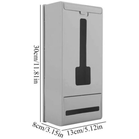 Wall Mounted Reusable Plastic Grocery Bag Dispenser