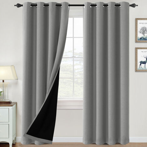 Blackout grommet panels store