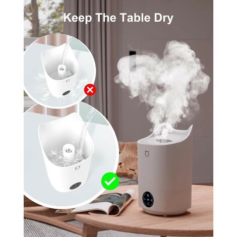 Humidificateur 4 modes de brume et double buse arret automatique ...