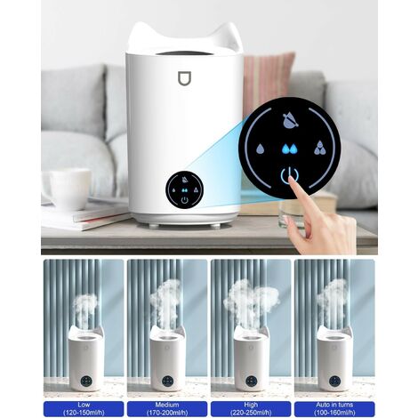 Humidificateur 4 modes de brume et double buse arret automatique ...