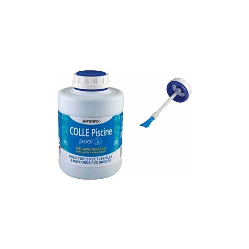 INTERPLAST Colle PVC Gel Bleu interfix pour PVC Souple - 250 ML