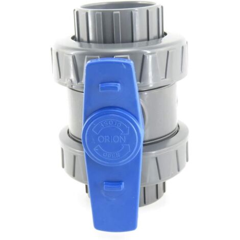 Interplast – Vanne PVC pression 63mm – Raccordement à coller F/F ...