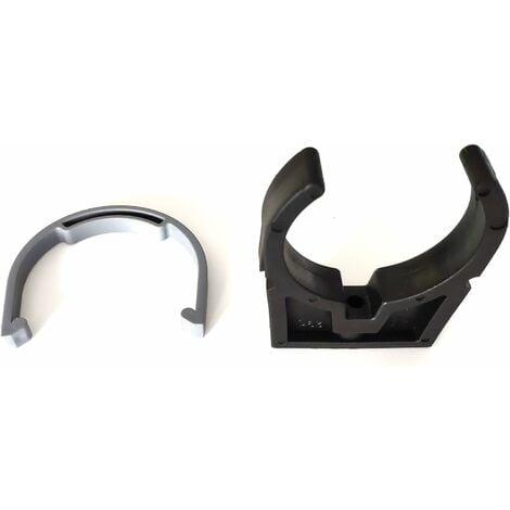 Collier PVC de fixation à clip fermé PVC 63mm (1 Pièce)