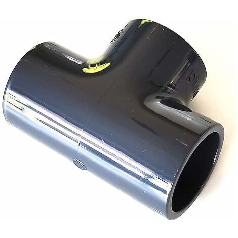 Té PVC Pression – U 90° / 32 mm intérieur F/F/F PN16 / Piscine et arrosage/égale 32mm