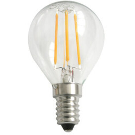 Bombilla LED filamento ElectroDH 4W Blanco cálido E14
