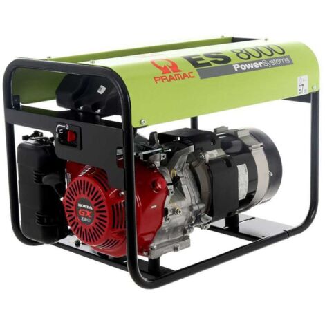 Groupe électrogène Pramac - ES8000 SÉRIE ES / ESSENCE - Moteur HONDA GX - PE612SH1009
