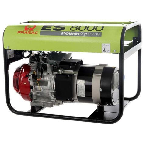 Groupe électrogène Pramac - ES8000 SÉRIE ES / ESSENCE - Moteur HONDA GX - PE652TH100E