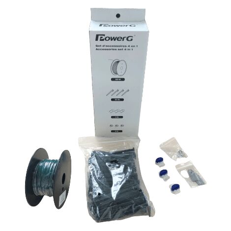 Kit accessoires extension installation pour robot tondeuse PowerG 731128