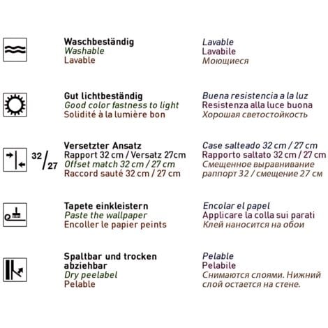 Papier peint en vinyle blanc effet EDEM 202-40 Papier ingrain 1 rouleau ...