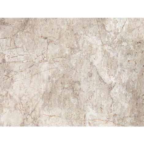 Papier peint intissé gaufré à chaud aspect béton mat lavable beige ...