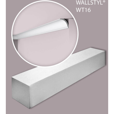 NMC WT16-box WALLSTYL Noel Marquet 1 carton 42 pièces Corniche Moulure de plafond design ...