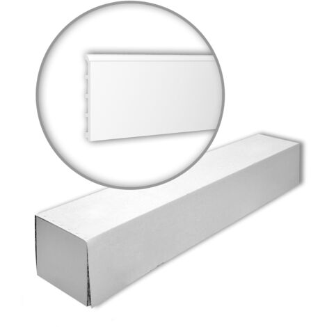 Profhome 653117-box 1 carton 6 pièces Plinthe Planchette design moderne ...