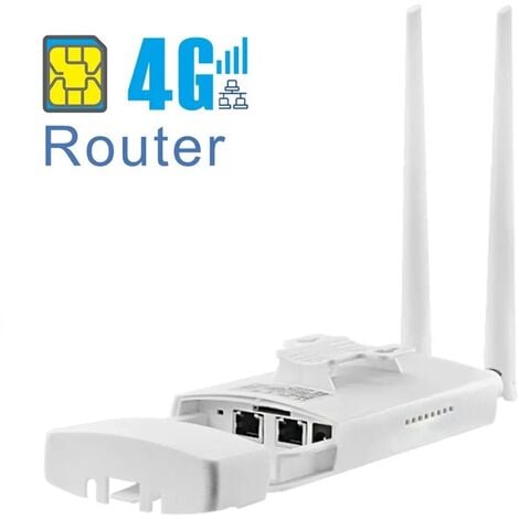 Router con Sim 4G LTE e 2 Porte LAN ad uso Esterno IP66