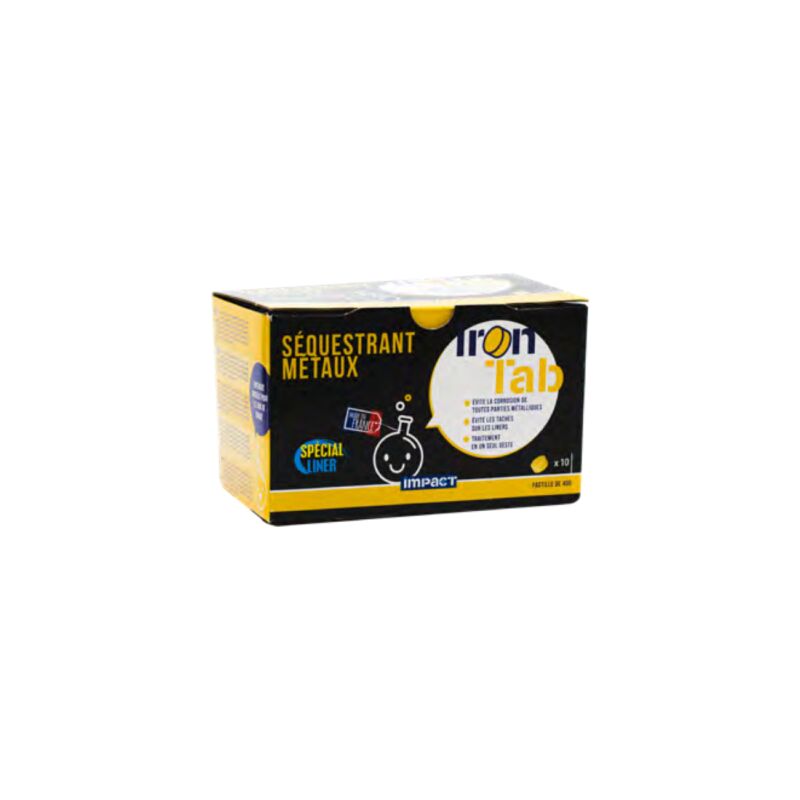 Séquestrant métaux Impact IRON-TAB - 10 pastilles