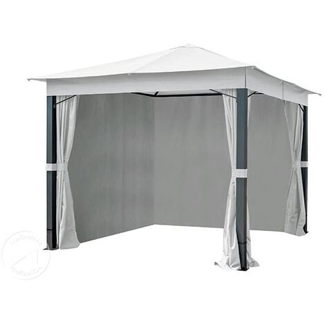 4 Seitenteile für Gartenpavillon Sunset Classic 3x3 m - Polyester ca ...