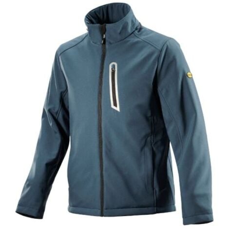 Giacca da Lavoro Diadora Bonded Cross Softshell Blu - 702.178366 - size XL