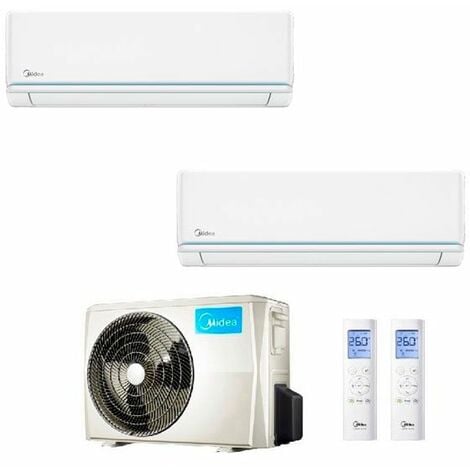 Climatizzatore Midea Dual Split Evolution 12000+12000 M20E-18HFN8-Q R-32 12+12