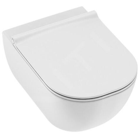 Jika Mio - Toilettes suspendues, Rimless, avec Jika Perle, blanc ...