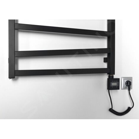 Cartouche chauffante sèche-serviettes 600W noir mat Sapho KTX ...
