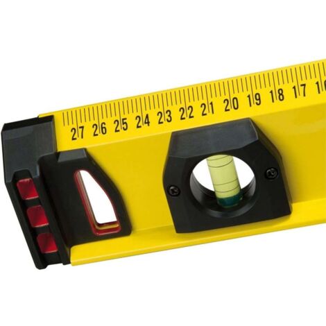 Niveau à bulle précis Stanley 60 cm contre les défauts de pose ...