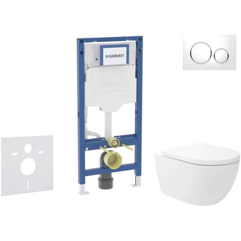 Geberit Duofix - Set de bâti-support, cuvette Oudee Vortex et abattant ...