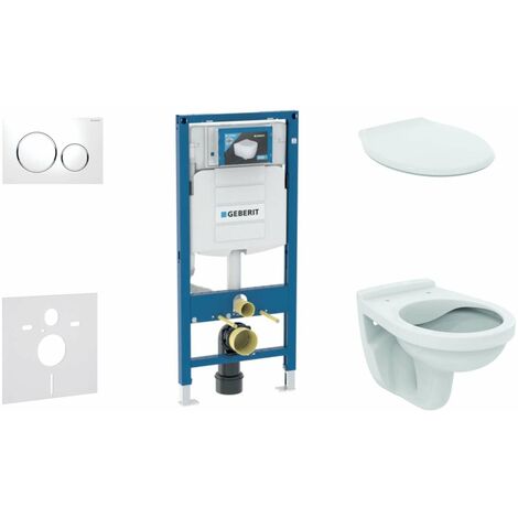Geberit Duofix - Set d'installation pré-murale, cuvette Alpha avec ...