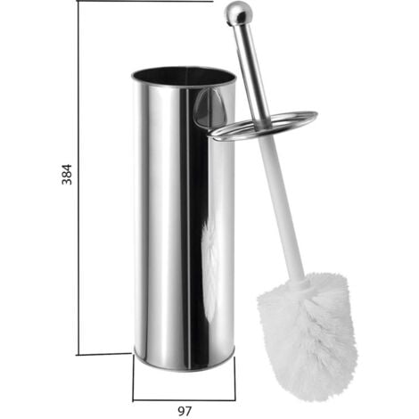 Aqualine Simple Line - Brosse de toilette inox 04065F
