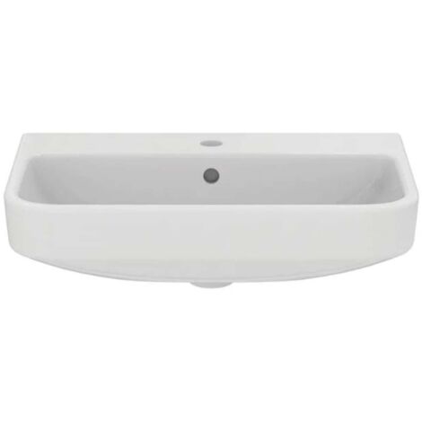 Ideal Standard i.Life S - Lavabo 60x38 cm, avec trop-plein, trou pour ...