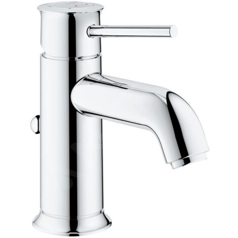 Grohe BauClassic - Mitigeur de lavabo avec tirette, chrome 32862000