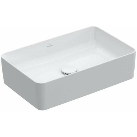 Villeroy & Boch Collaro - Vasque, 56x36 cm, CeramicPlus, blanc alpin ...