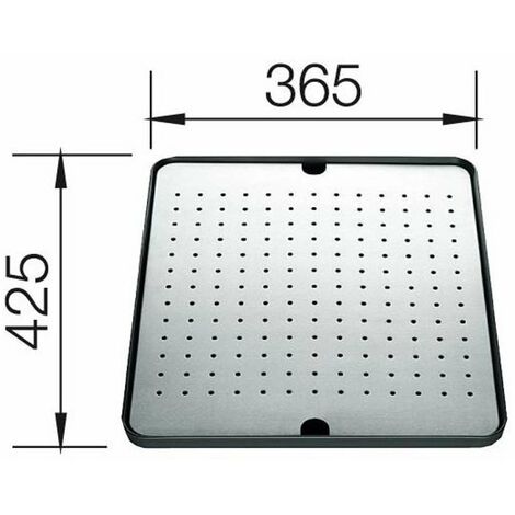 Blanco – Panier égouttoir d'évier inox et plastique – Dimensions 365 × ...