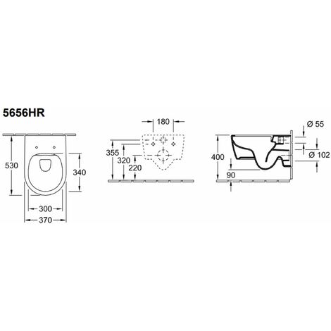 Villeroy & Boch Avento - WC suspendu avec abattant SoftClosing ...
