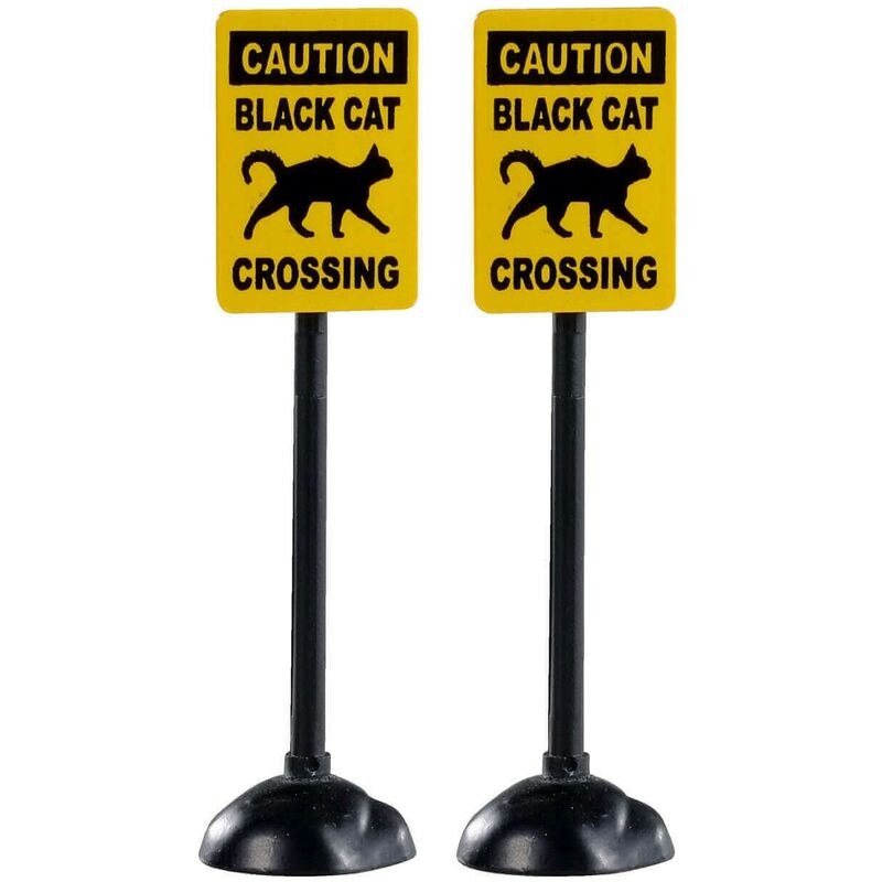 Scary Road Signs Set Of 2 Cod. 04712