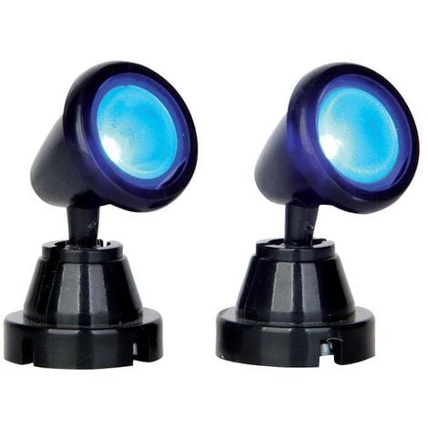 Round Spot Light Blue Set of 2 B/O 4.5V Cód. 54945