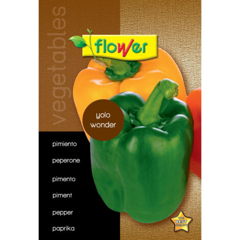 Semillas pimiento yolo wonder flower